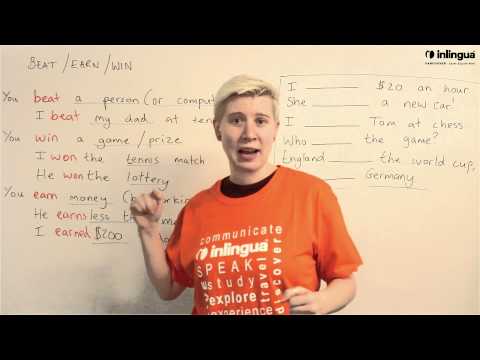 Tricky Words: Beat, Earn, and Win - English Lessons with inlingua Vancouver