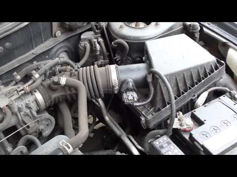 Nissan MAF Fault P0100 Diagnose & Reset Engine Light Autel AL319