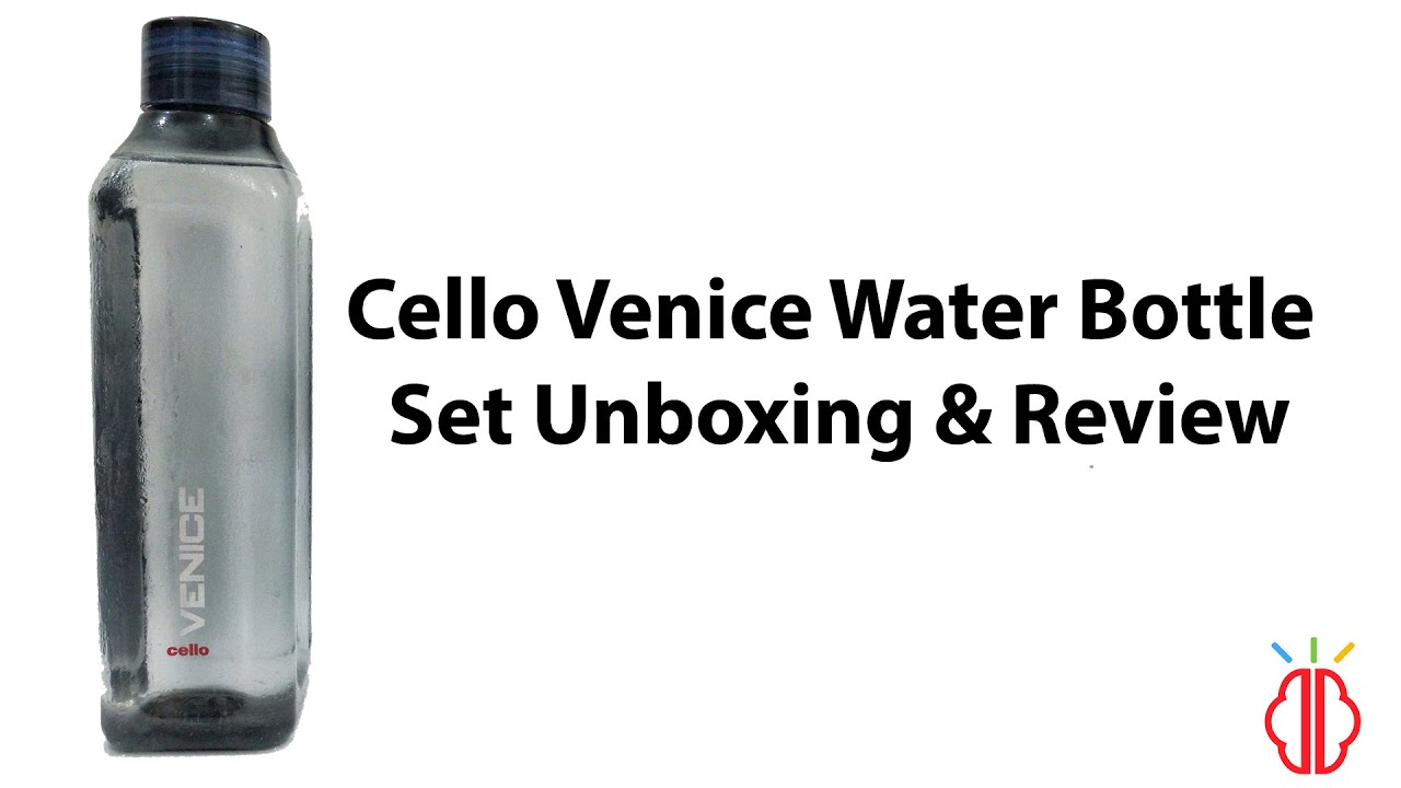 Cello venice water bottle set unboxing & review