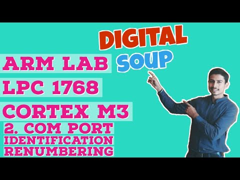 Concept of serial port driver installation, COM port identification & renumbering COM port on win10