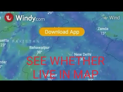 WETHER in map||weather in google maps ||