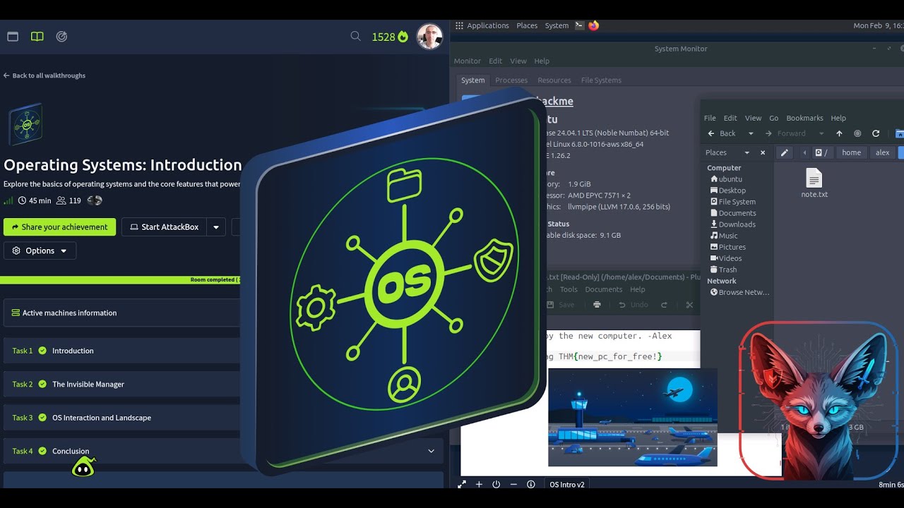 TryHackMe Operating Systems: Introduction  | Full Walkthrough 2026