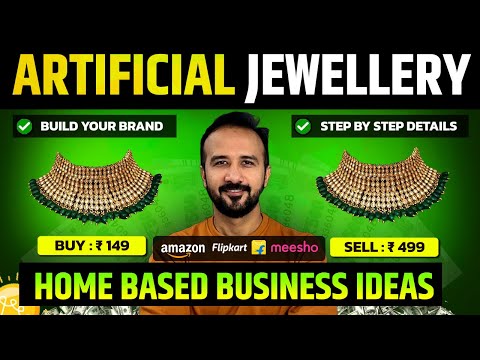 Artificial Jewellery Business Idea | 1000+ Orders on Amazon & Flipkart | Start up business ideas