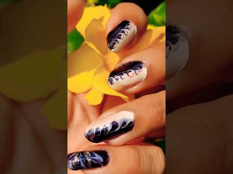 Glamour Nails That Wow, No Wait! β±οΈ #InstantNailArt #Shorts #NailArtOn-the-Go π¨