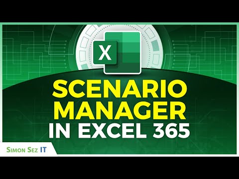 How to Use the Scenario Manager in Excel 365