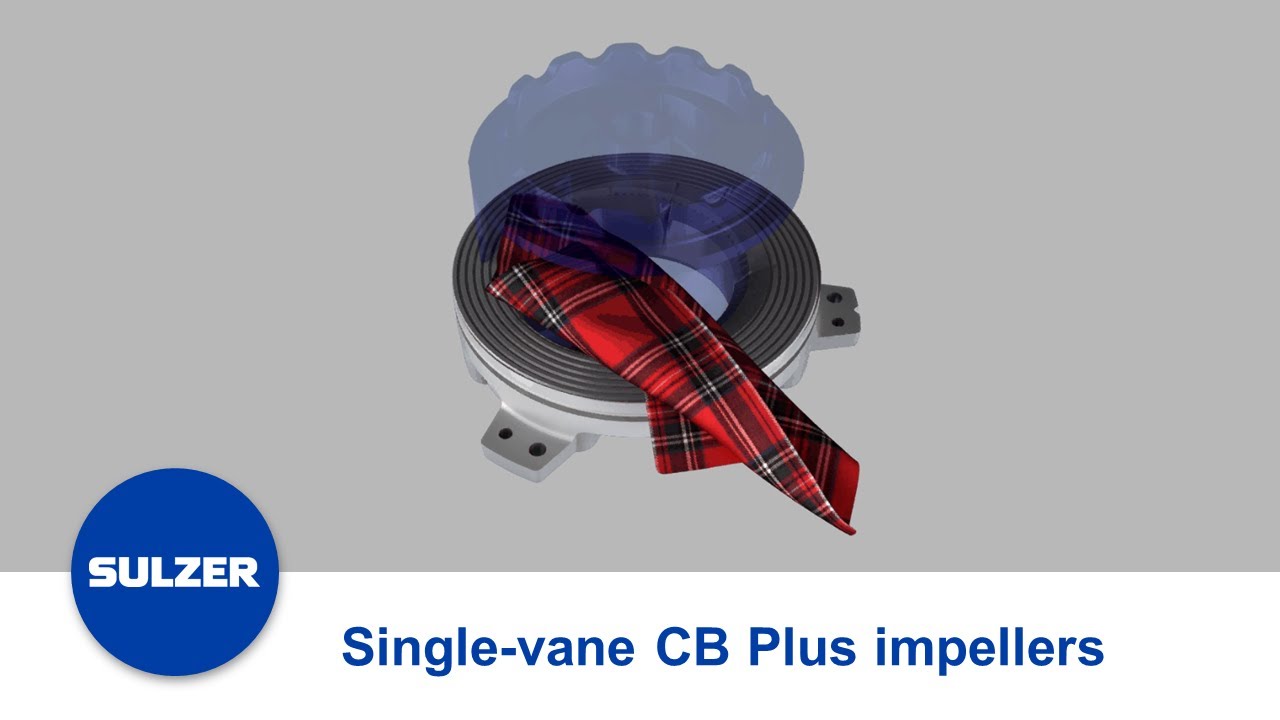 Functionality of single vane Contrablock Plus impellers