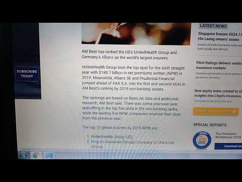 Top 10 Best Life Insurance Company in the World 2021 || Car Insurance Company