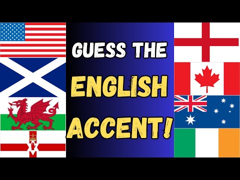 Guess the English Accents! | English Language Quiz # 1