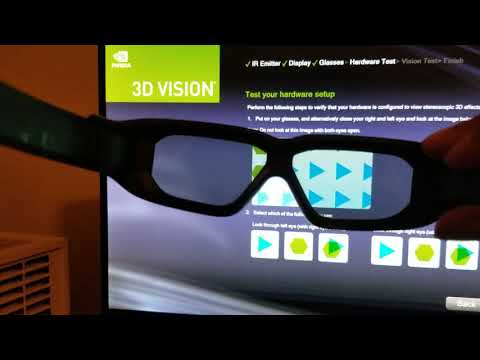 3d vision setup