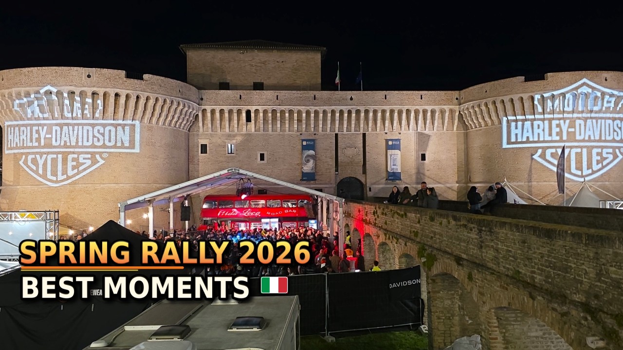SPRING RALLY SENIGALLIA 2026 🇮🇹 | BEST HARLEY-DAVIDSON MOMENTS 4K
