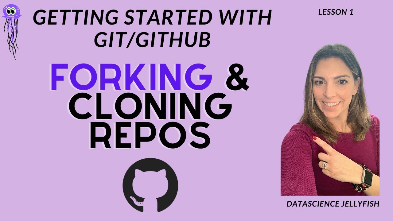 Forking & Cloning Repositories in GitHub:  GitHub for Beginners (Lesson 1)