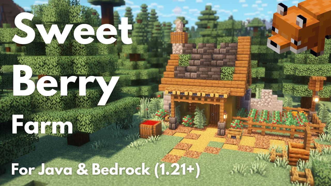SWEET BERRY FARM | Minecraft Tutorial | Java & Bedrock 26.1
