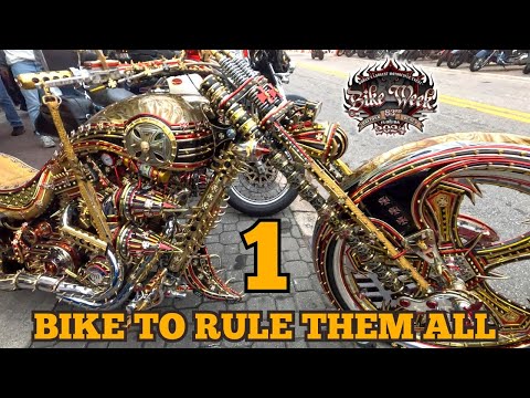 The Most EPIC & EXPENSIVE Custom Bikes of Daytona Bike Week 🔥