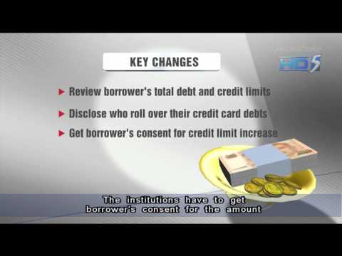 MAS tightens credit card and unsecured credit rules - 11Sep2013