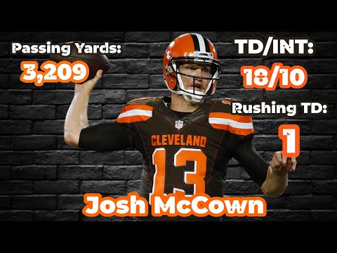 Josh McCown: Cleveland Browns Highlights - 2015-17