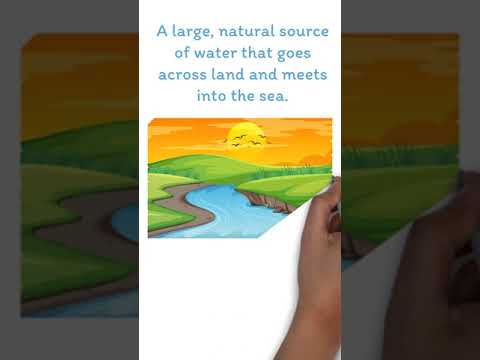 Knowing Word : River - R I V E R || नदी #river #rivers #riverside #english #vocabulary #education