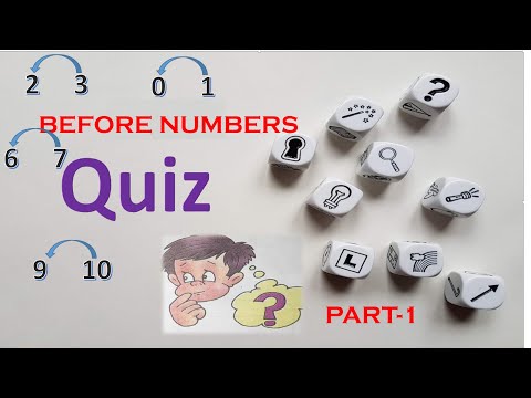 Quiz | Before Number | Single Digit | #UKG | #Class 1 | #DAV