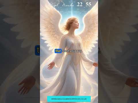 Decipher Your Destiny With Angel Number 22 55!  #guardianangels #angelnumber #angelprotection
