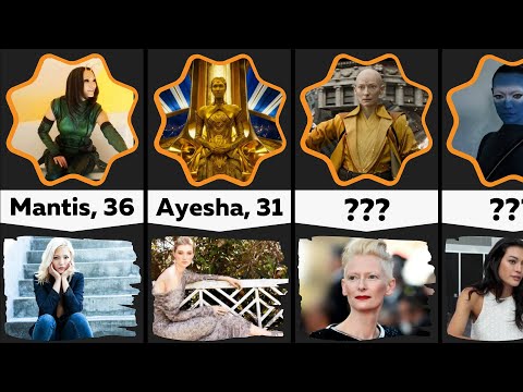 Comparison: Marvel Female Characters Real Name And Age 2022