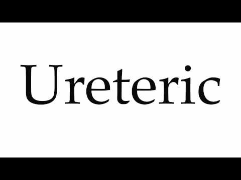 How to Pronounce Ureteric