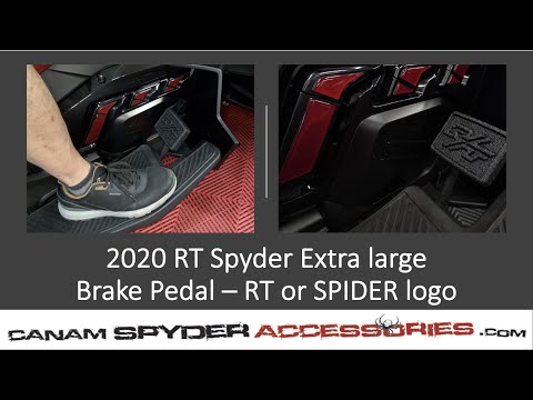 RT series 2020 and up X-Large brake pedal - Installation and why you need one of these !!