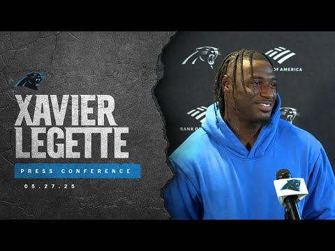 Xavier Legette speaks on growth in second year