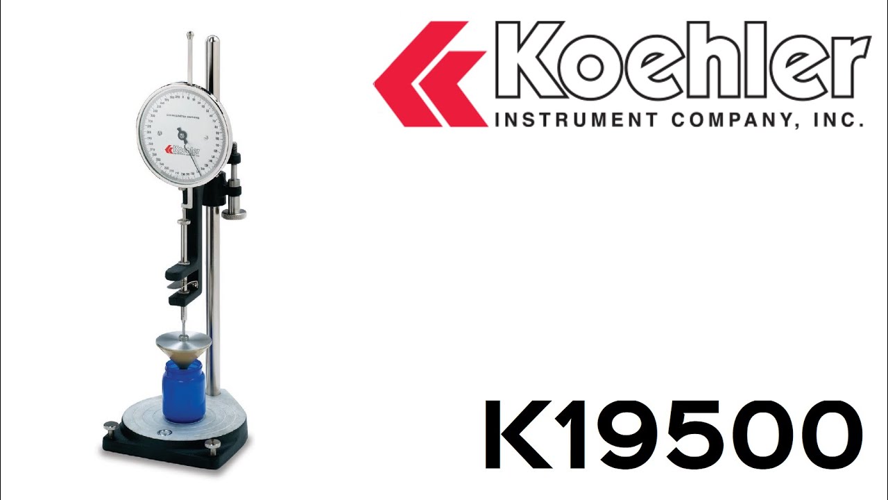 K19500 - Manual Penetrometer (Operational Video) [English]