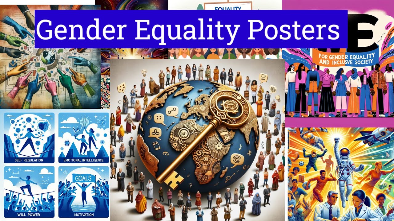 Gender Equality Posters - AI & unique posters