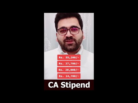 CA Stipend | #Shorts