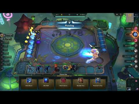 TFT - Katarina 6 Crowd Divers 4 Guardian Cruel Pact 23 straight wins.