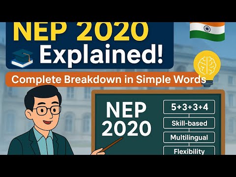 NEP 2020 explanation #NEP2020#NationalEducationPolicy#EducationReform