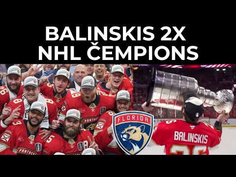 🇱🇻🏆 LATVIETIS BALINSKIS DIVUS GADUS PĒC KĀRTAS NHL ČEMPIONS! | RIPA VĀRTOS