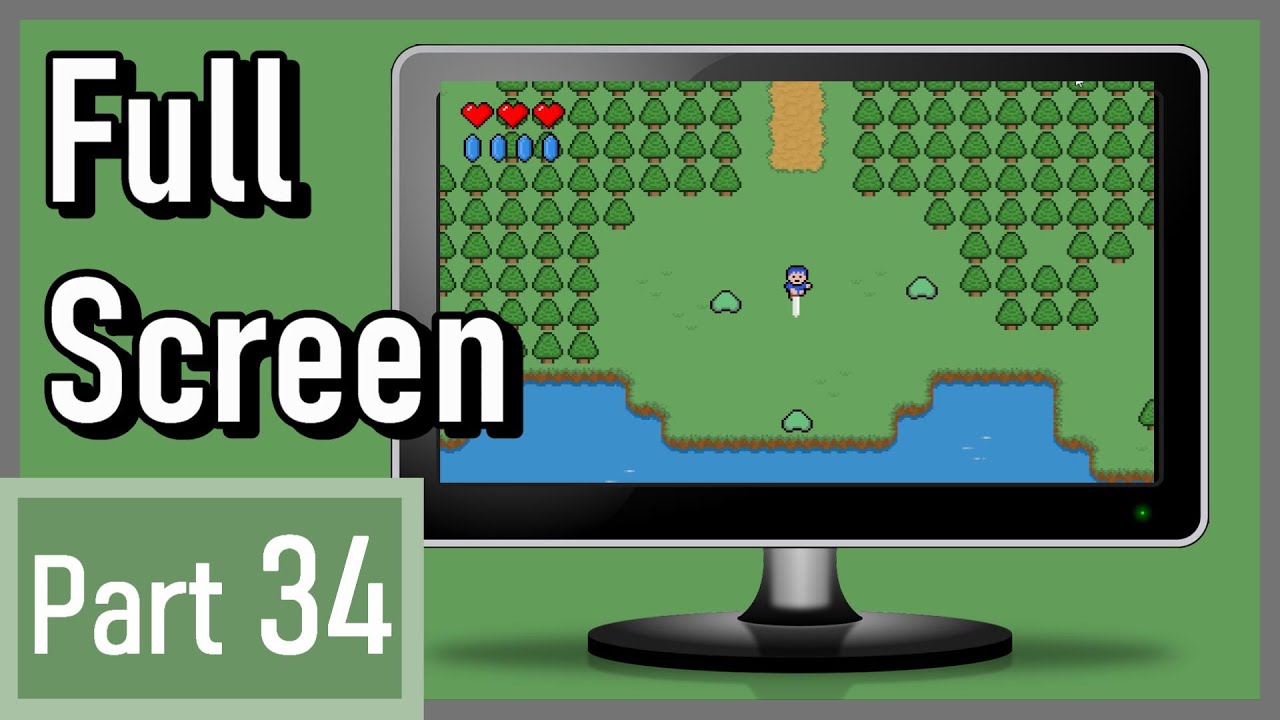 Full Screen Mode - How to Make a 2D Game in Java #34