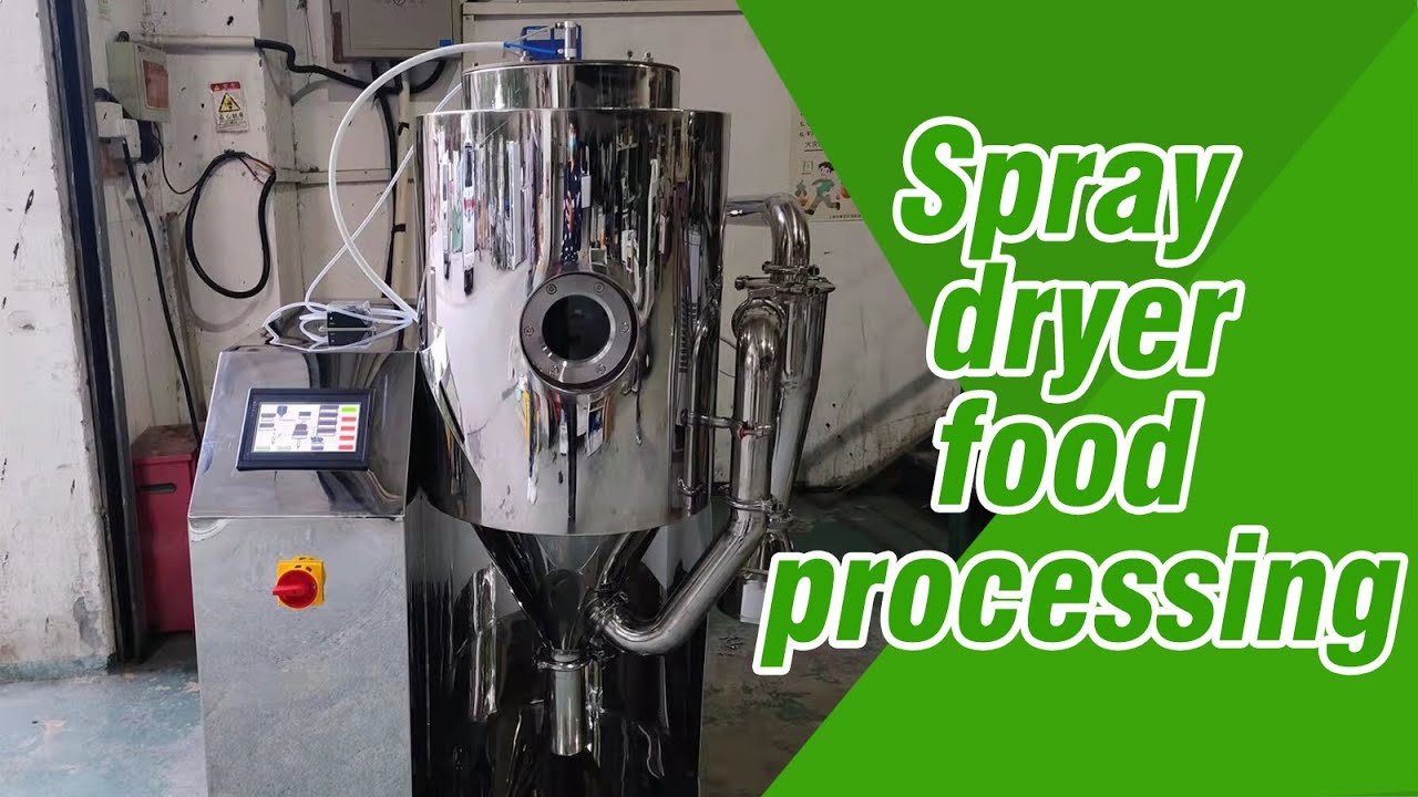Spray dryer food processing high efficiency #Shorts