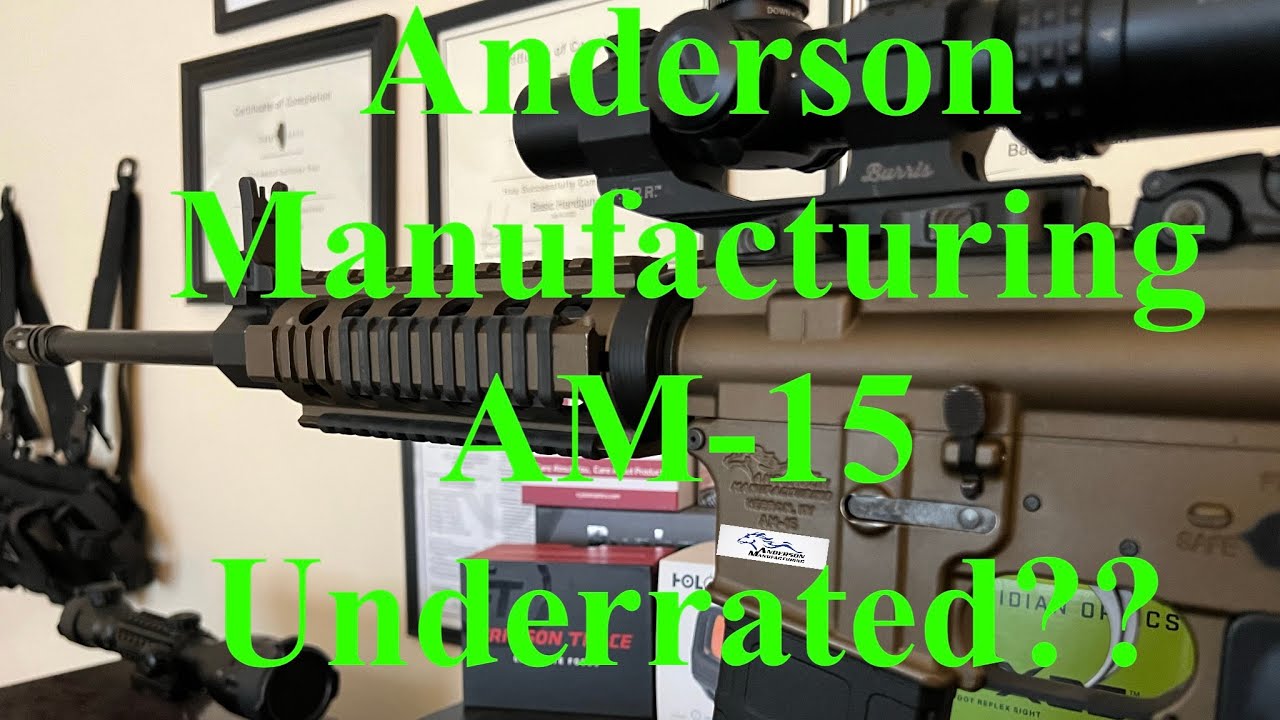 Anderson Manufacturing AR is it underrated
