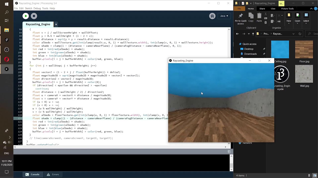 Processing - Coding Ray Casting Engine from Scratch #2