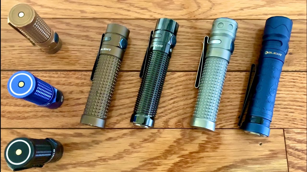 My EDC Flashlight Rotation