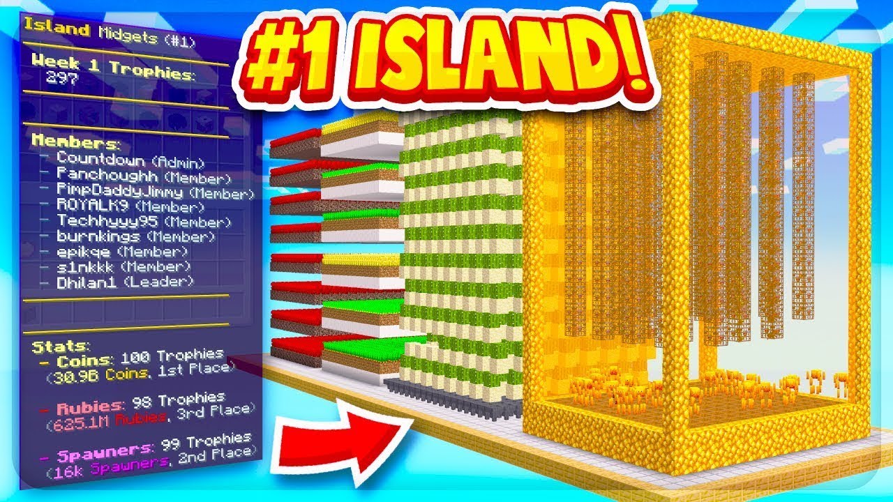 BECOMING THE #1 *RICHEST* ISLAND ON DAY ONE OF *NEW* SKYBLOCK SERVER! | EMC EP #1