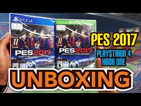 PES 2017 (Pro Evolution Soccer 2017 ) (PS4 / Xbox One) Unboxing !!