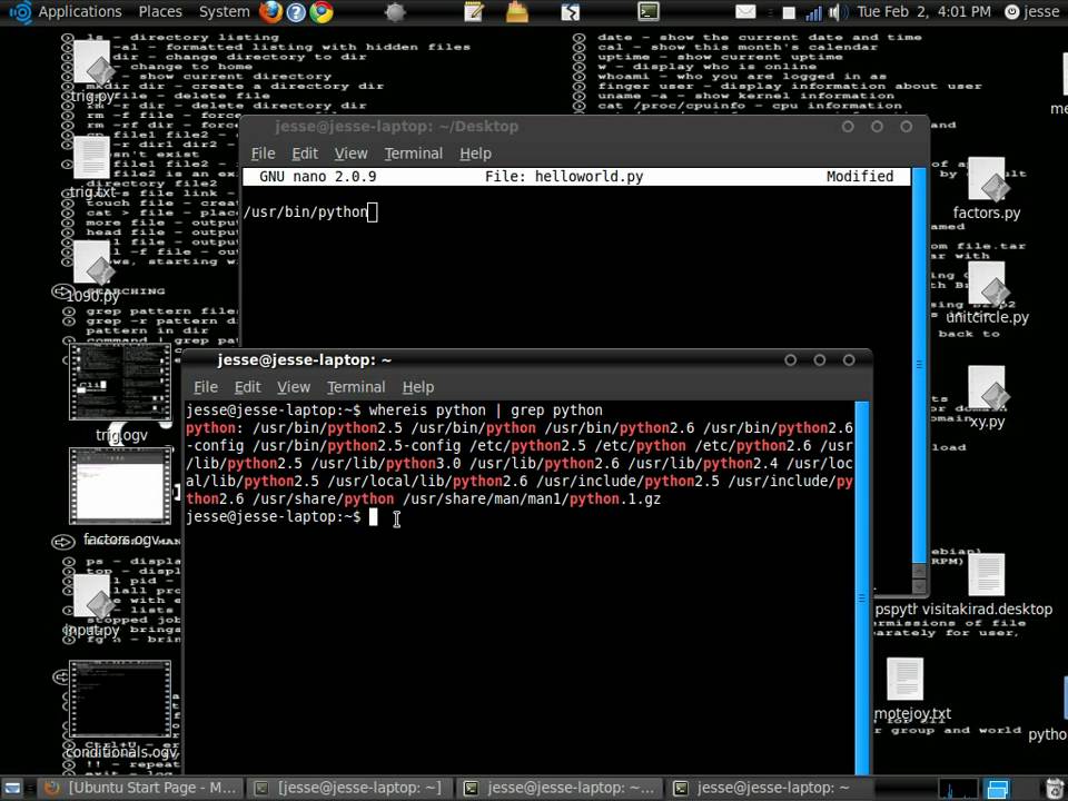 how to execute a python script in linux by just double clicking on the script