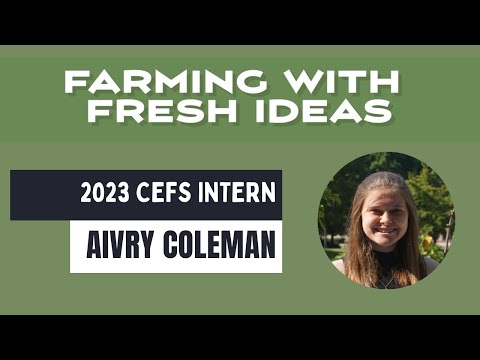 Farming with Fresh Ideas - Aivry Coleman