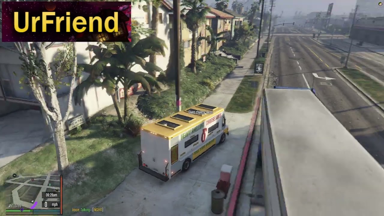 Gta V Roleplay/Rp Fivem | Gameplay Selling Tacos - Cooking Videos