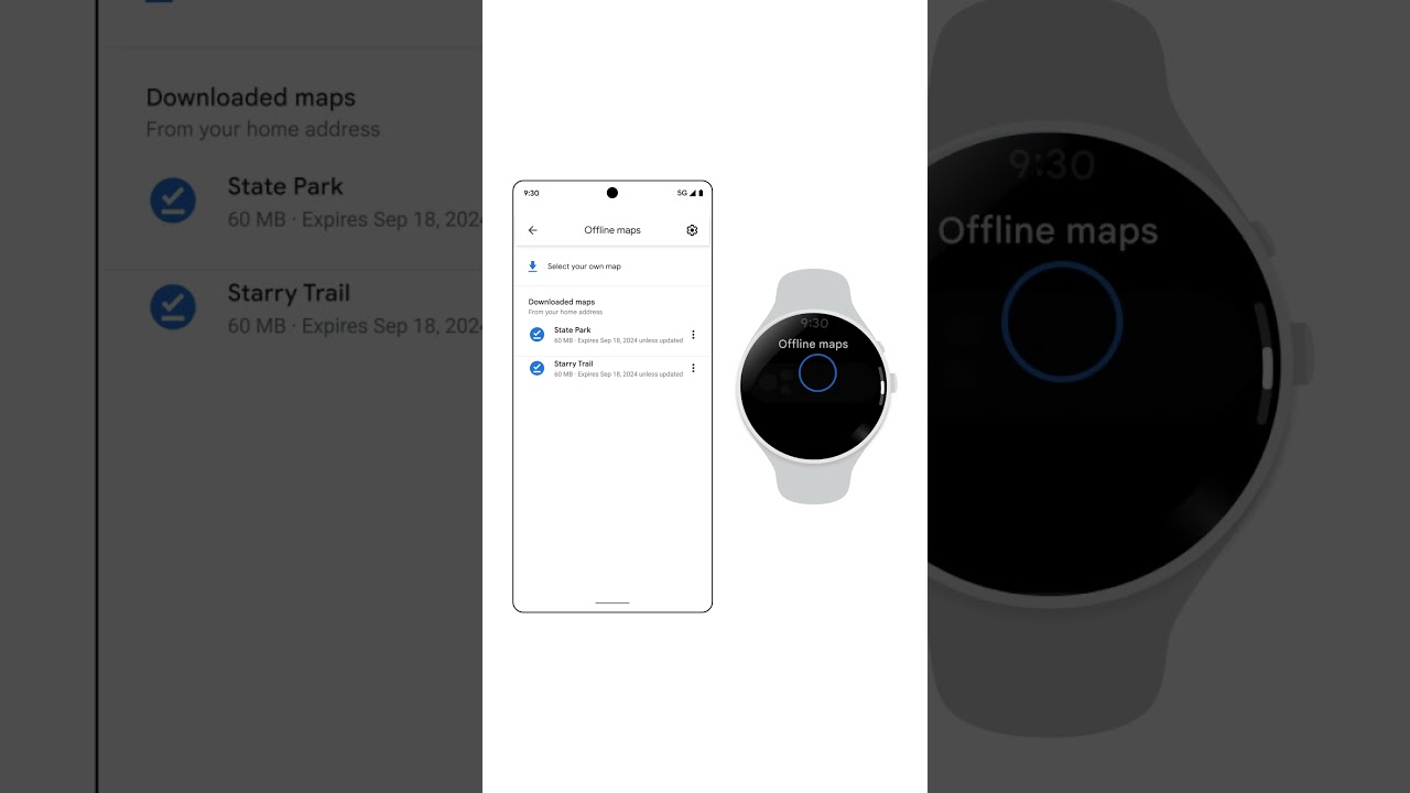 Offline map support comes to Google Maps on Wear OS