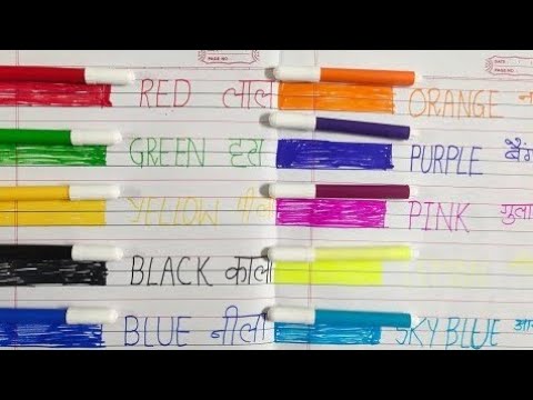 Fun with Colors | Learn Color Names With BabyPlaySchool | Color Education | Color Names
