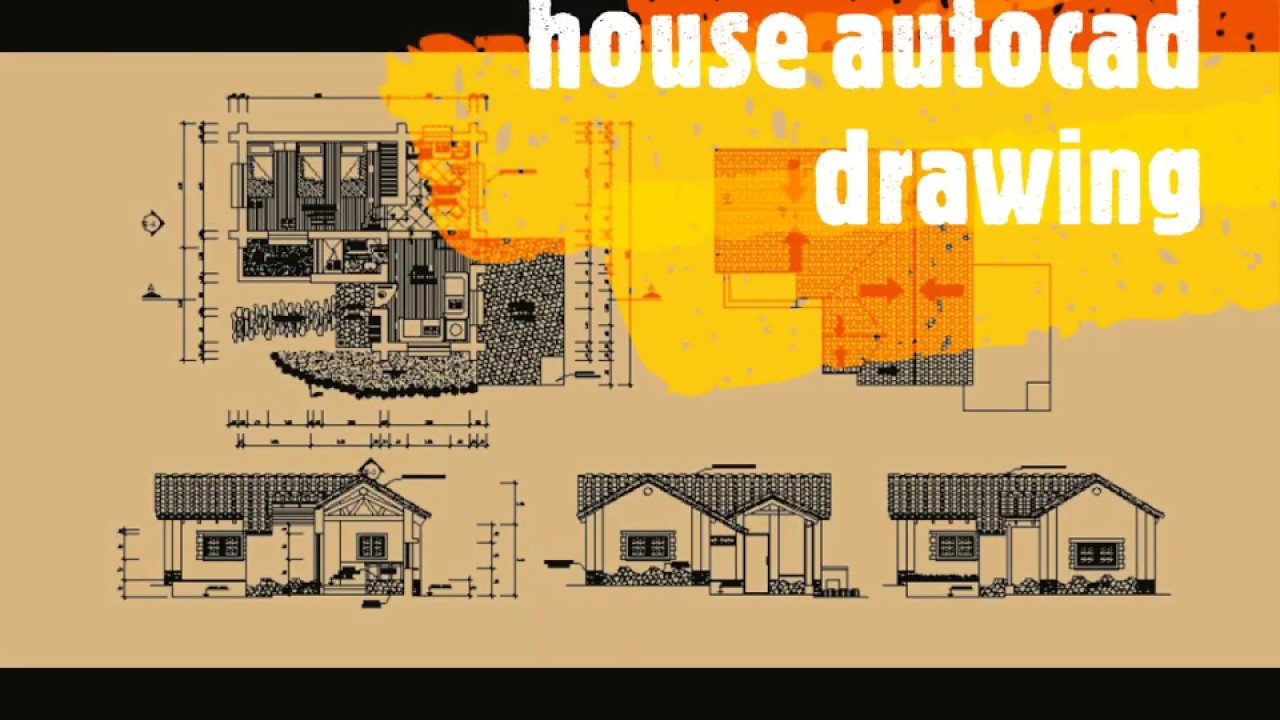 House Autocad Drawing Free Download | Cadbull | Autocadfiles