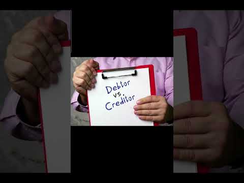Debtor and Creditor in Accounting