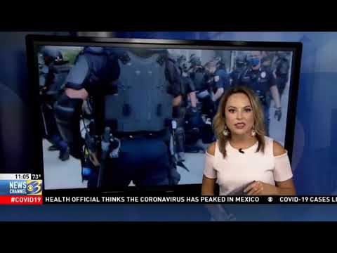 2020-08-15 11PM News Channel 3 Kalamazoo MI - The Proud Boys Protest 11PM Broadcast