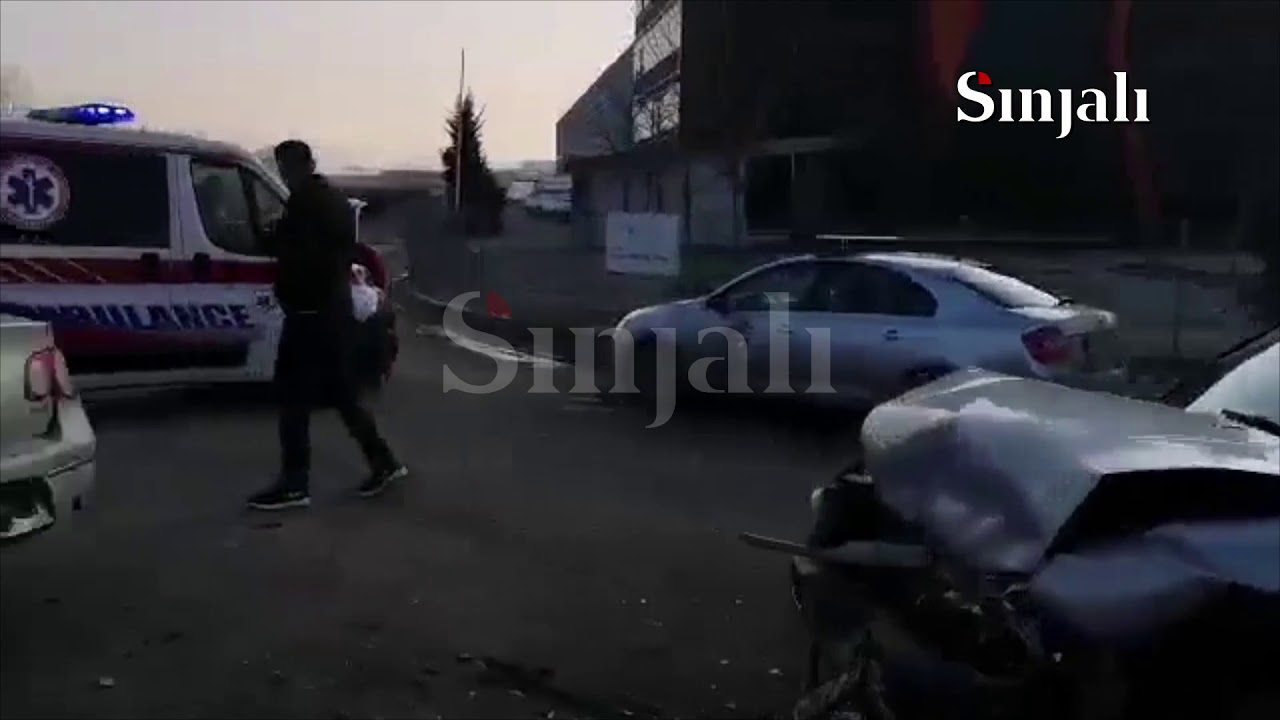 Aksident trafiku në magjistralen Prishtinë - Lipjan, tre të lënduar