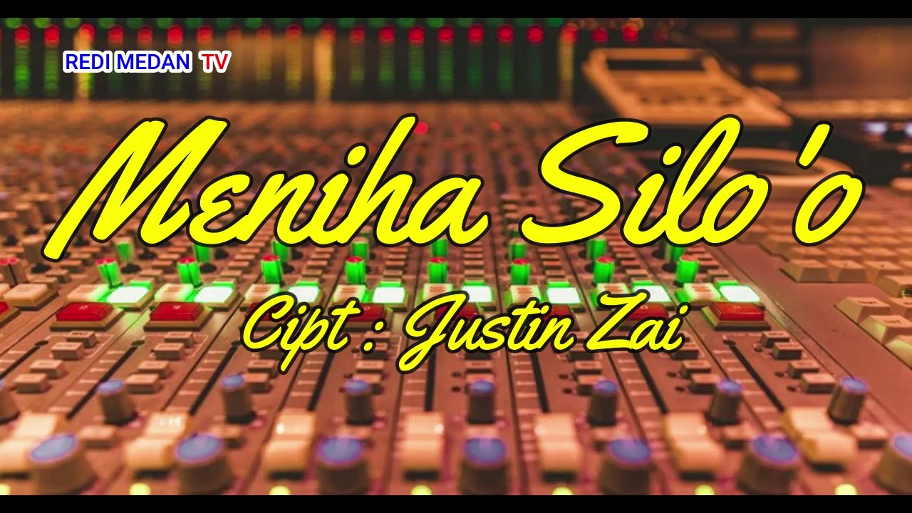 Karaoke Nias Terbaru || Meniha Siloo || Cipt. Justin Zai