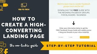How To Create A Landing Page In Wix In 20 Mins - Landing Page Tutorial